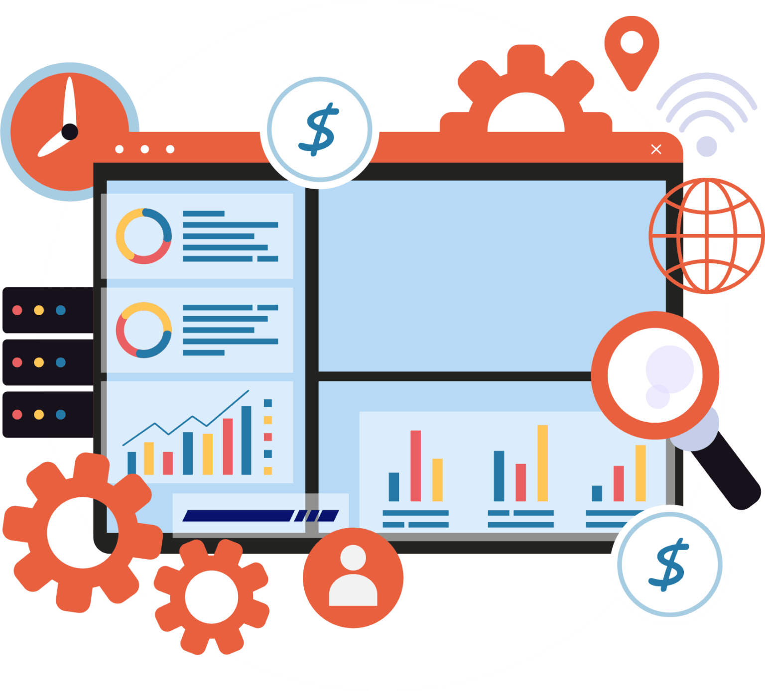 Herramienta Gestión Empresarial ERP CRM